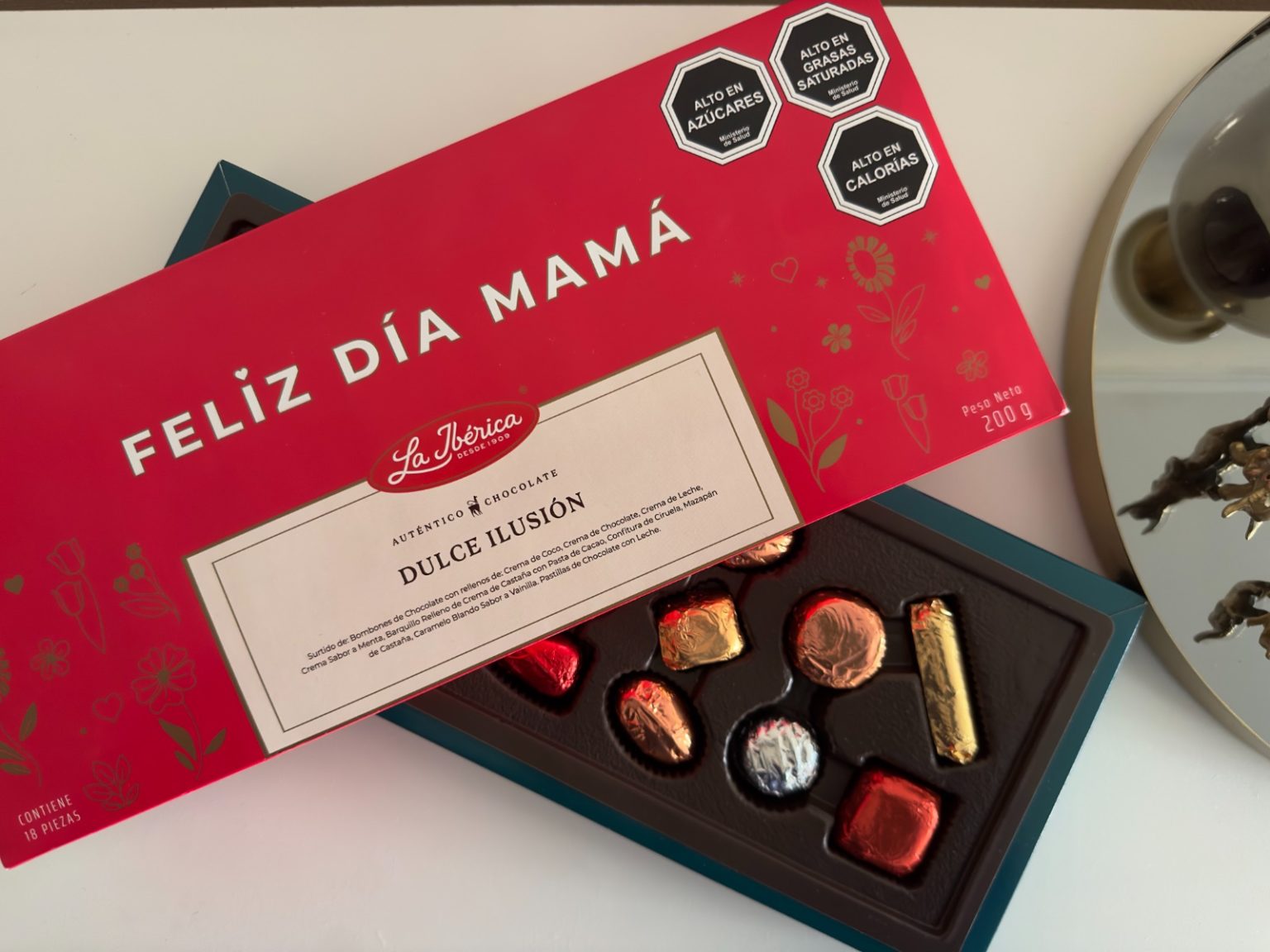 El chocolate sigue siendo uno de los regalos favoritos para las mamás
